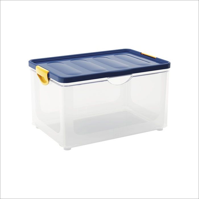 KETER CLIPPER Box XL (60L) transparent, blau