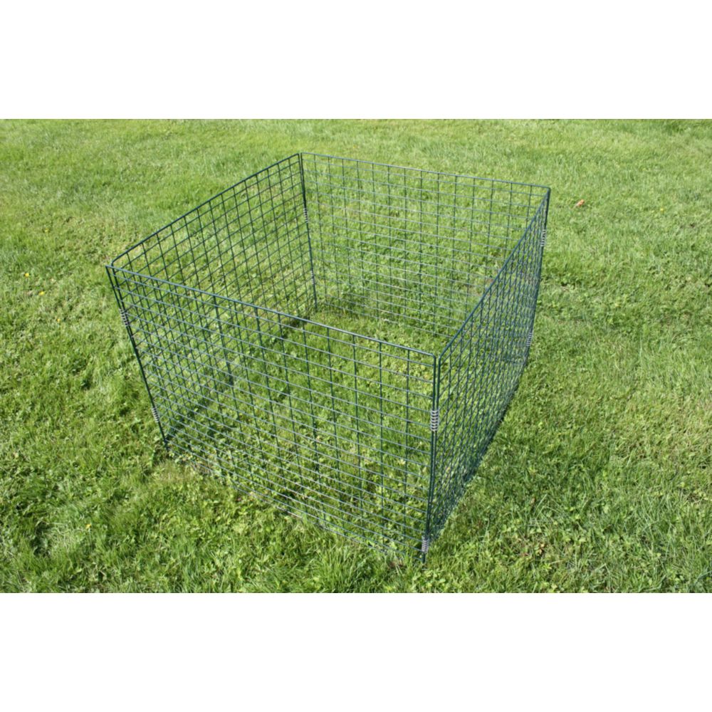 Komposter, Stahlgitter pulverbeschichtet